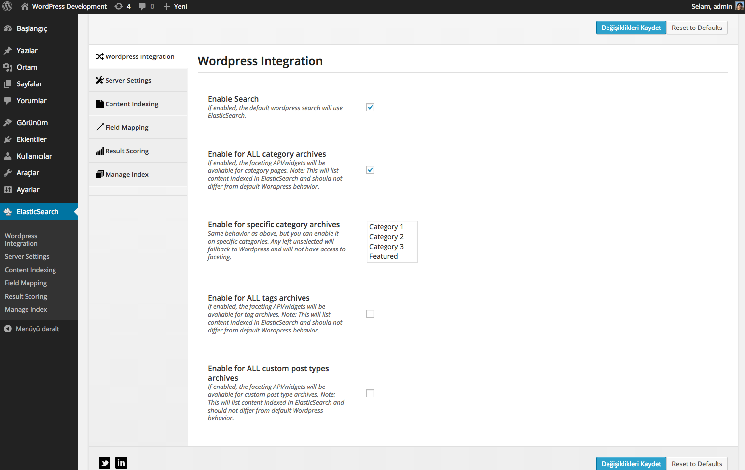 WordPress ile Elasticsearch Kullanımı – WordPress Notları